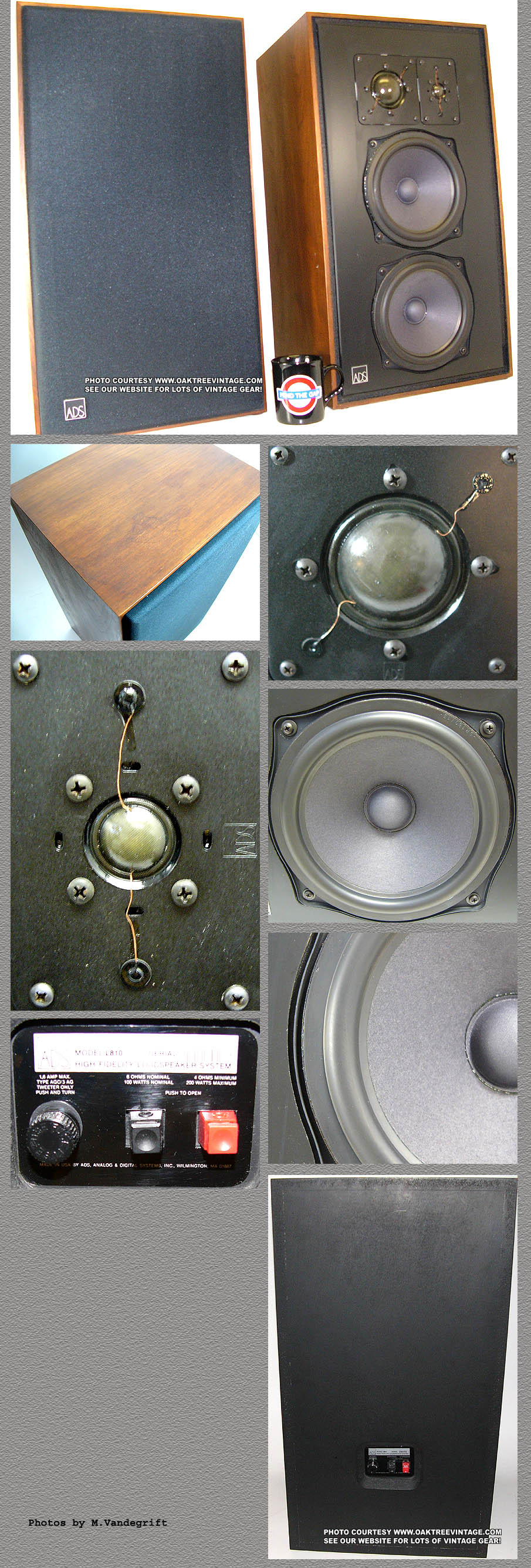 Archive Vintage Stereo Speakers – Photo Gallery