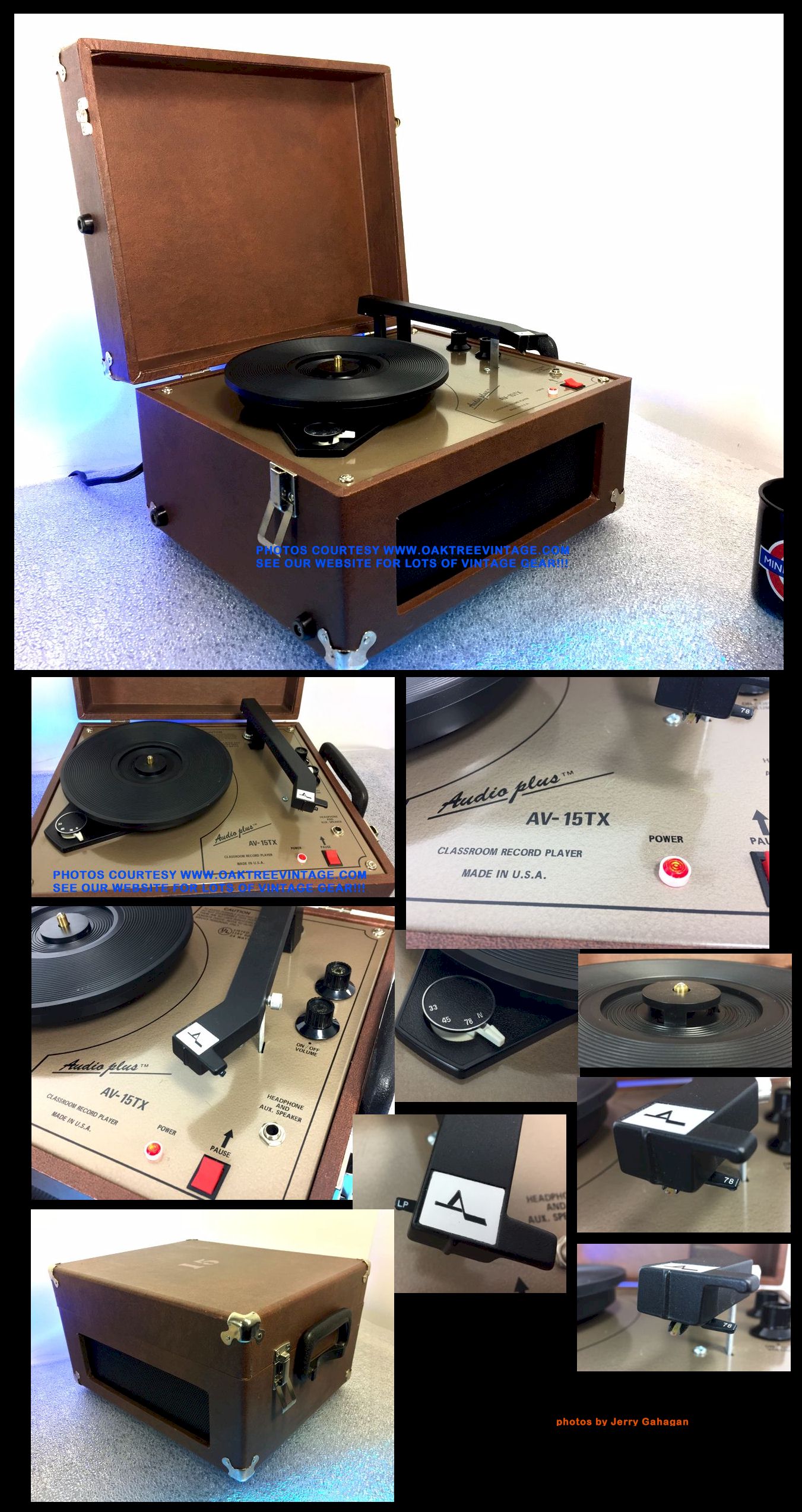 School / Institutional / Class-Room Record Players Refurbished ...
