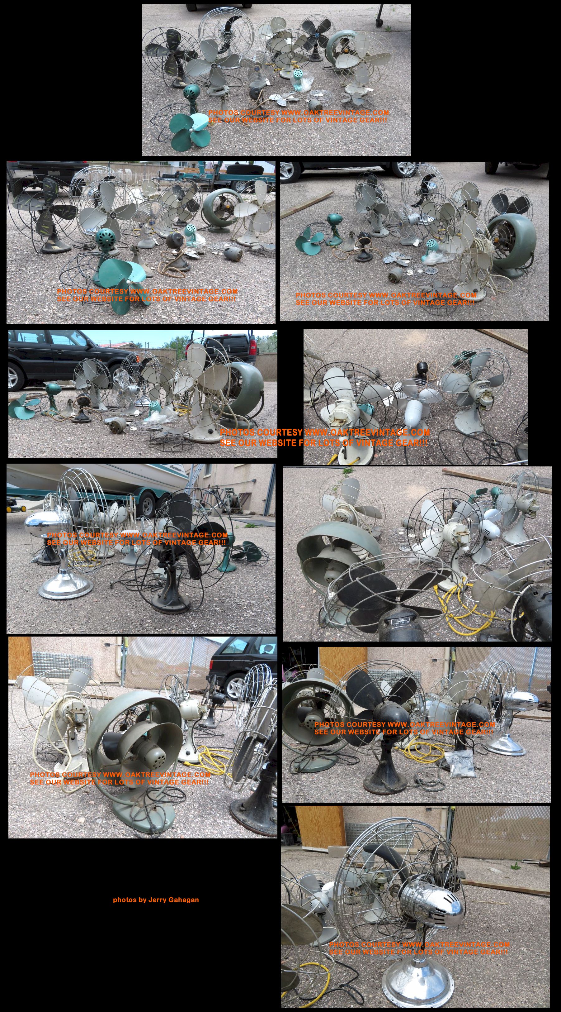 Antique-Vintage Electric Fans: Restored, Refurbished and Reproduction ...