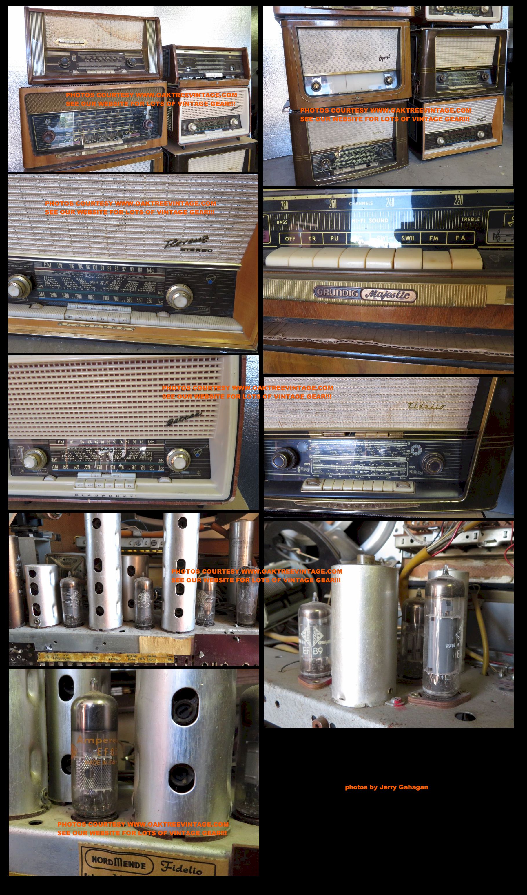 Antique Radios & Vintage Tube Radios / Deco-Bakelite Bakelight Radios ...